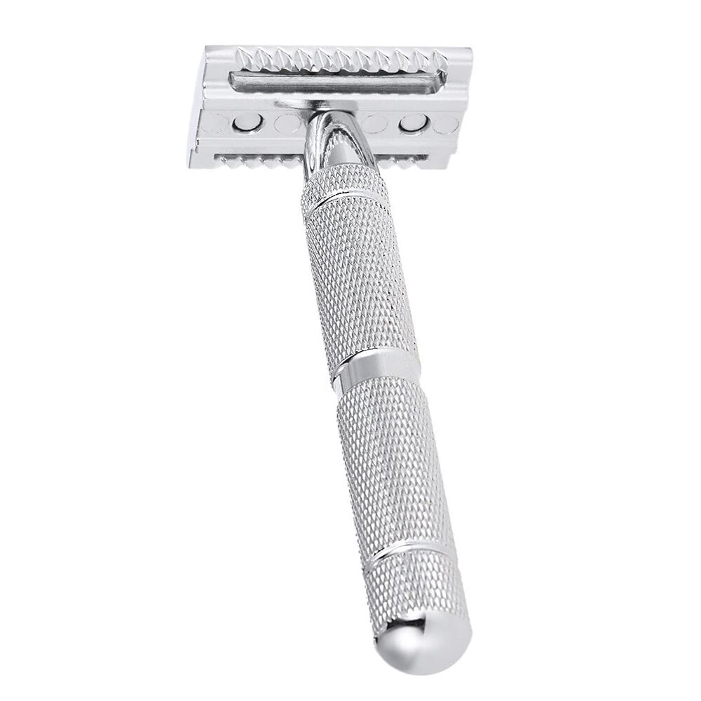 Stainless Steel Safety Razor Traditional Men's Double Edge Shaving ...