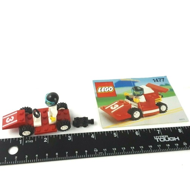 LEGO Town: Red Race Car Number 3 (1477) for sale online | eBay