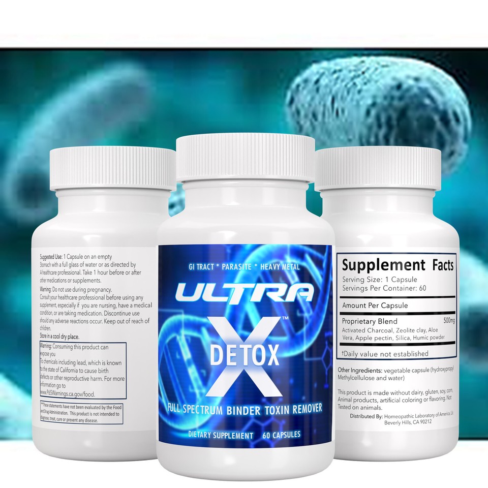 Remove Parasite ANTI PARASITE & CANDIDA DETOX Body Cleanse ULTRA COLON ...