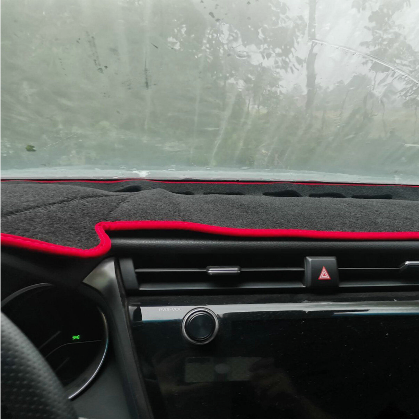 DashMat Dashboard Cover Dash Cover Mat Red 1pcs for Toyota Camry 2018 ...