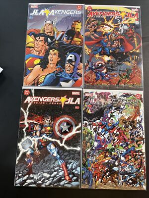 JLA/AVENGERS 1-4 Complete Mini Series Marvel & DC Comics 2003 | eBay