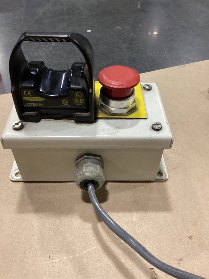 BANNER Remote E-Stop/Cycle Start #660PT99FML | eBay