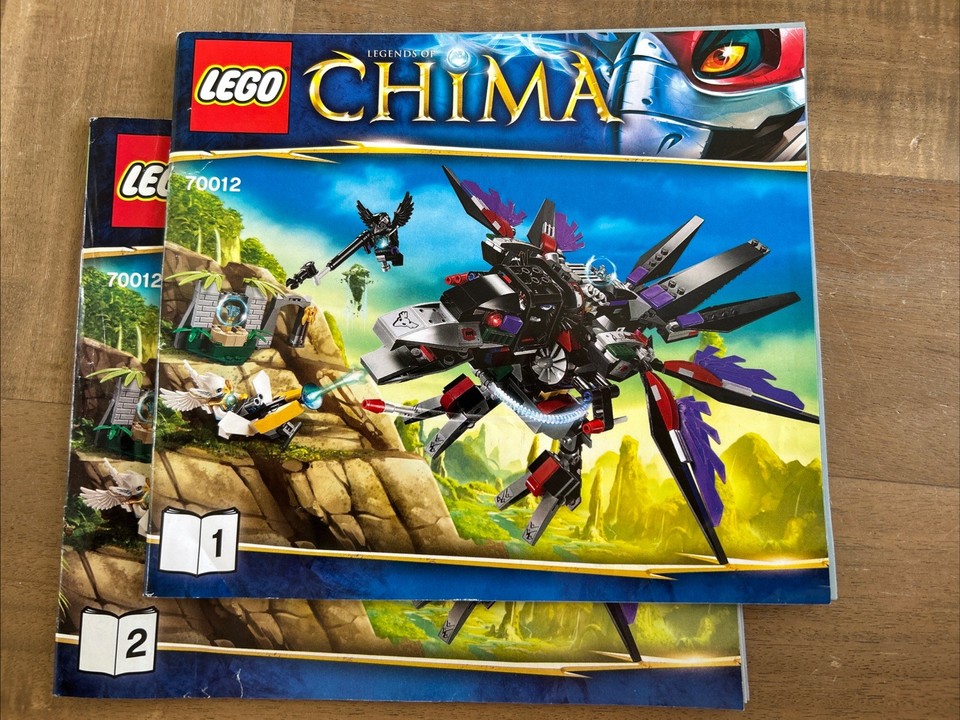 Lego Chima 70012 instruction book/manual set ONLY | eBay