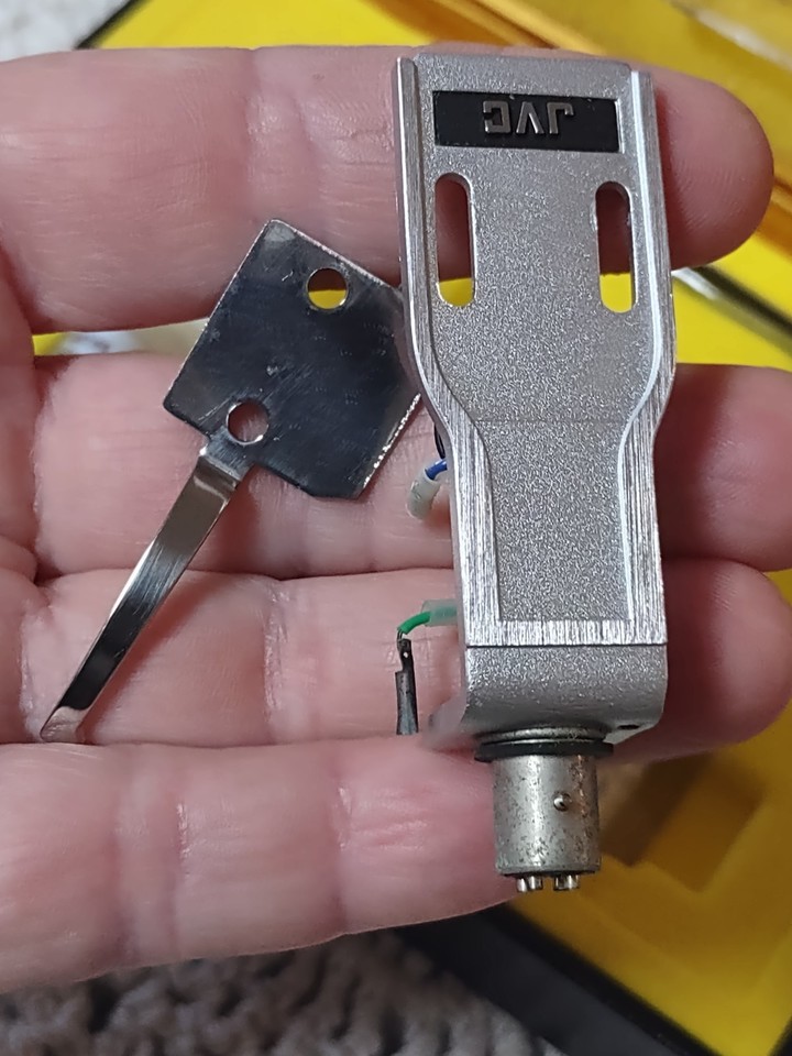 Vtg JVC Model 4MD-10X 4 Channel Headshell, Box & Accessories Hi-Fi ...