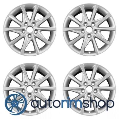 New 17" Replacement Wheels Rims for Toyota Prius V 2012-2018 Set Silver ...