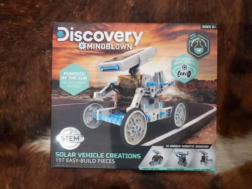 Discovery Children Mindblown STEM 12-in-1 Solar Robot Creation 190 ...