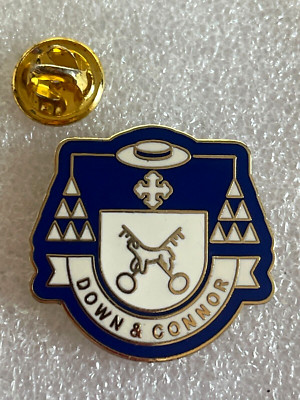 DOWN & CONNOR ROMAN CATHOLIC ENAMEL PIN BADGE. (36 | eBay