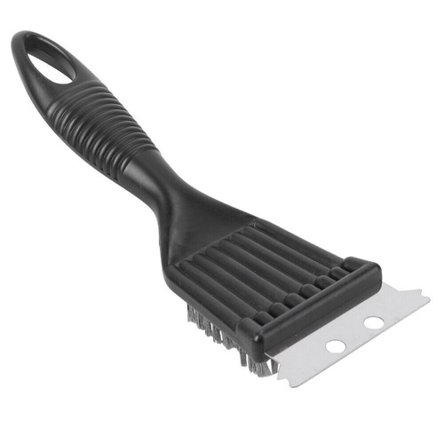 Stainless Steel BBQ Brush and Scraper for Gas Grill Grates-QG | eBay