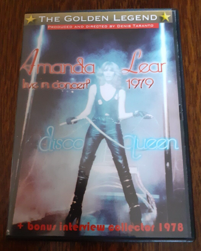 AMANDA LEAR Live in concert 1979 + interview 1978 DVD 2008 Electro ...