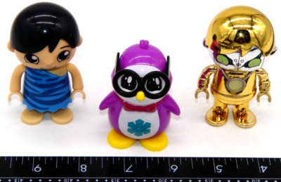 Lot Ryan’s World Ryan Figure Toy Figurine Peck Penguin Caveman Robo ...