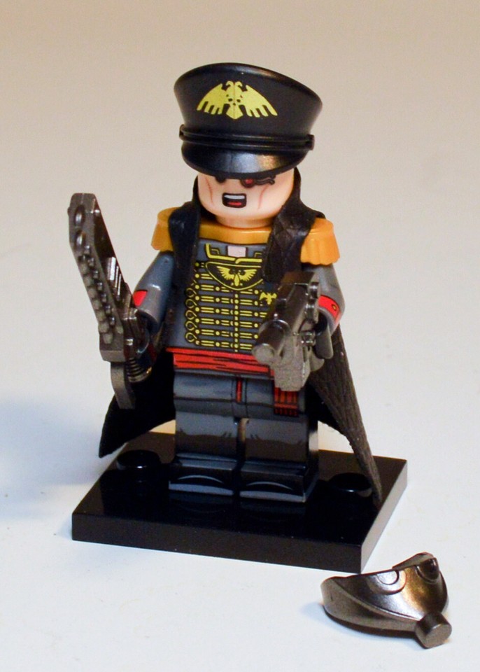 Custom LEGO Warhammer 40k Imperial Guard Death Korps Brick Mini Figures ...