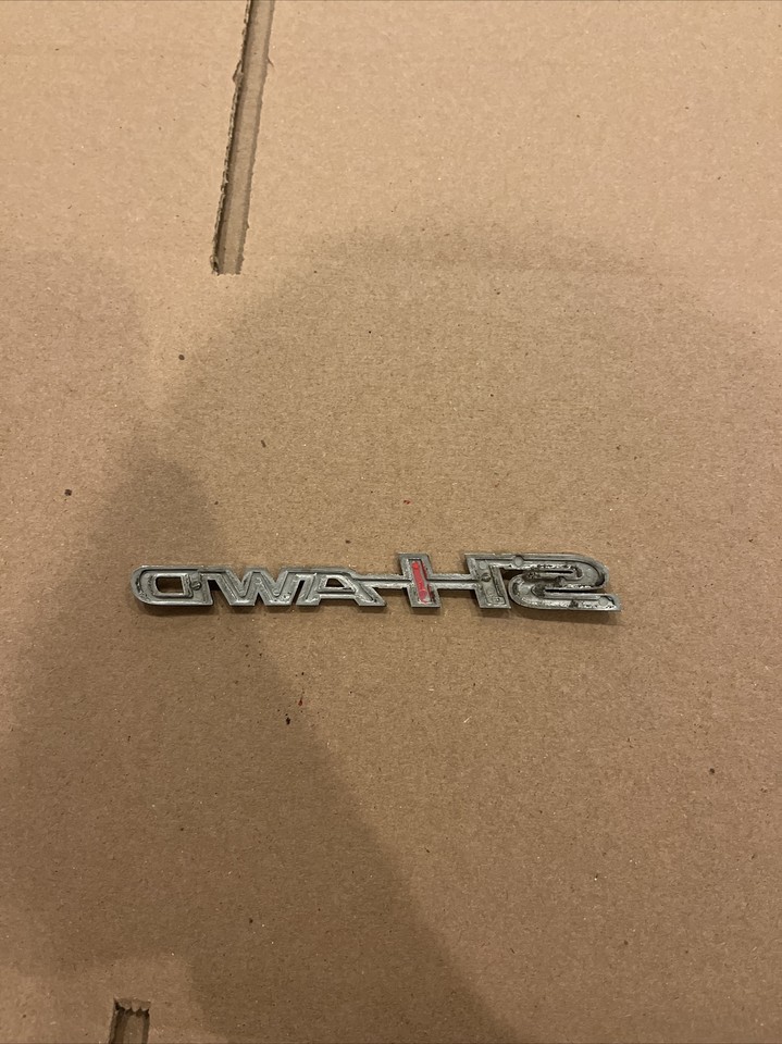 2007-2012 Acura RDX SH-AWD Emblem Logo Letters Badge Gate Rear Chrome ...