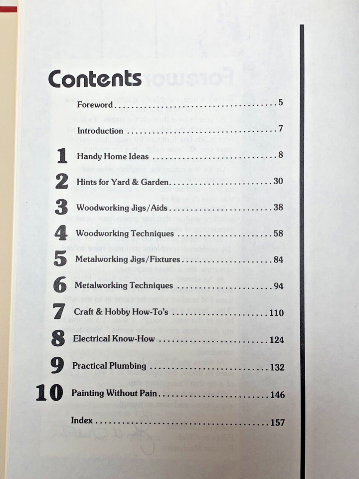 Popular Mechanics 500 Home and Shop Tips by Harry Wicks (Hardcover) | eBay