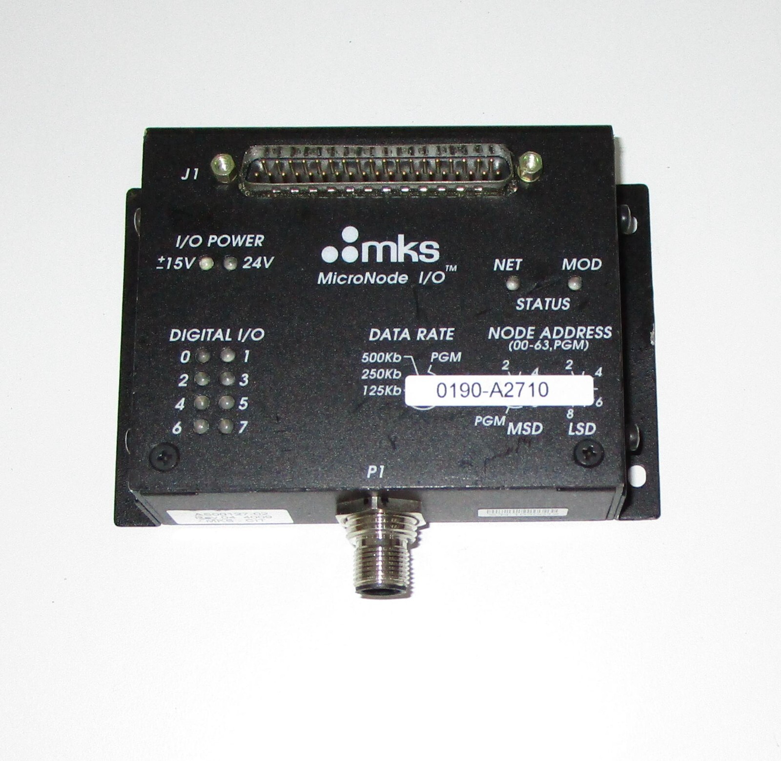 MKS MicroNode I/O AS00127-02 Rev 04 0190-A2710 Rev 000 | eBay