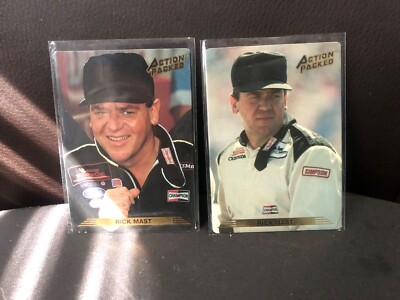 1993 Action Packed Rick Mast #48 & Base #105 Skoal Racing | eBay