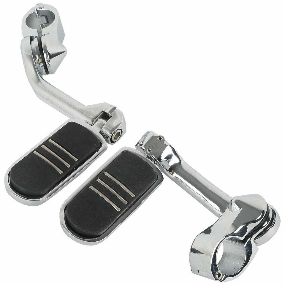 Chrome Motorcycle Highway Foot Pegs For Harley Davidson Street Glide ...