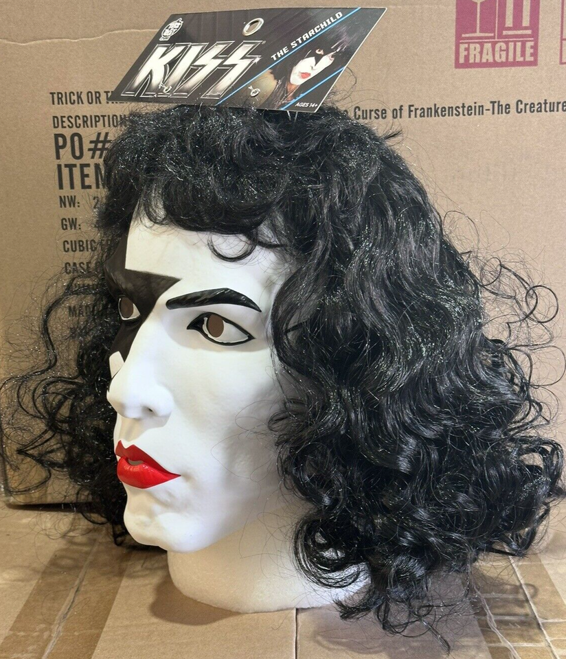 KISS Starchild Deluxe Injection Mask Trick or Treat Studios Paul ...