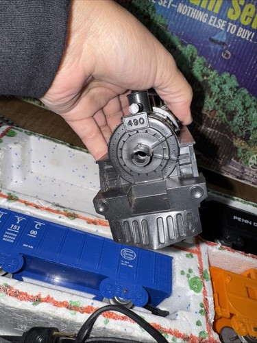 Marx Electric Train Set w/ 490 Locomotive, Cars, Track and Transformer ...