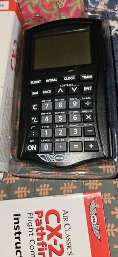 Air Classics CX-2 ASA Pathfinder Flight Planning Computer & Calculator ...