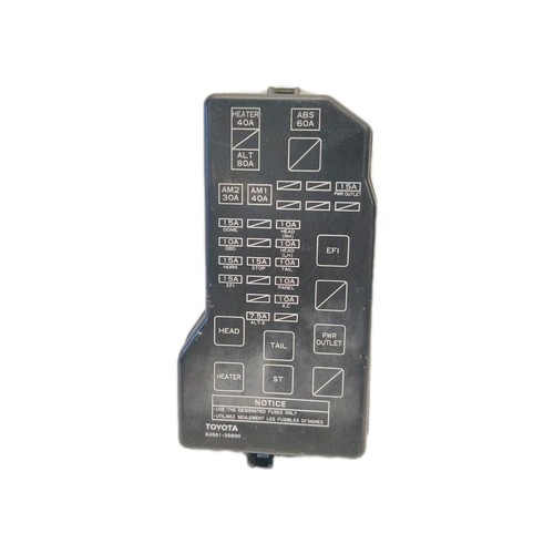 95-04 Toyota Tacoma Under Hood Fuse Relay Box Cover | eBay