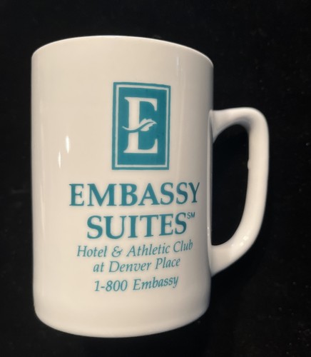 Embassy Suites Ceramic Coffee Mug Vintage Rare | eBay