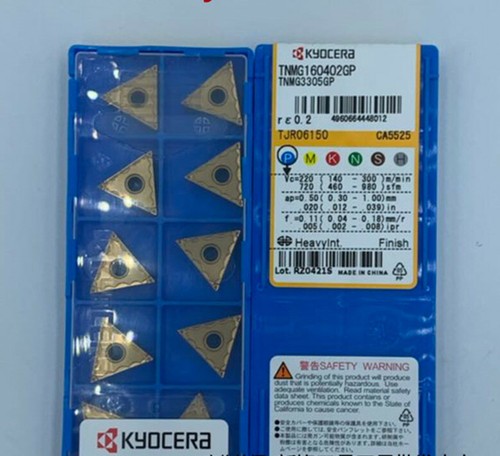 10PCS/BOX New Kyocera CNC Blade TNMG160402GP CA5525 | eBay