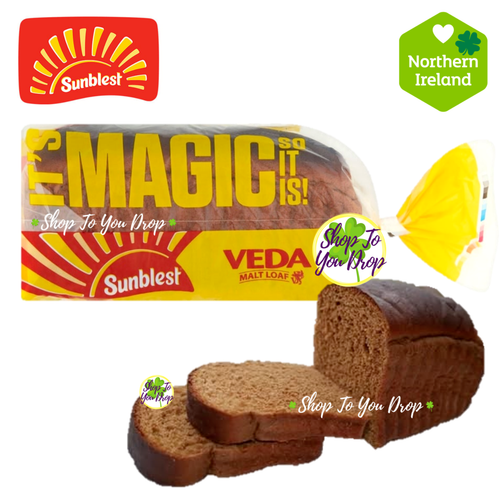 SUNBLEST VEDA BREAD 400G Malt Loaf Irish Northern Ireland Kosher ...