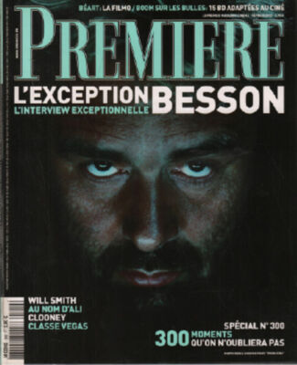 Revue cinéma première n° 300 besson will smith george clooney 300 ...