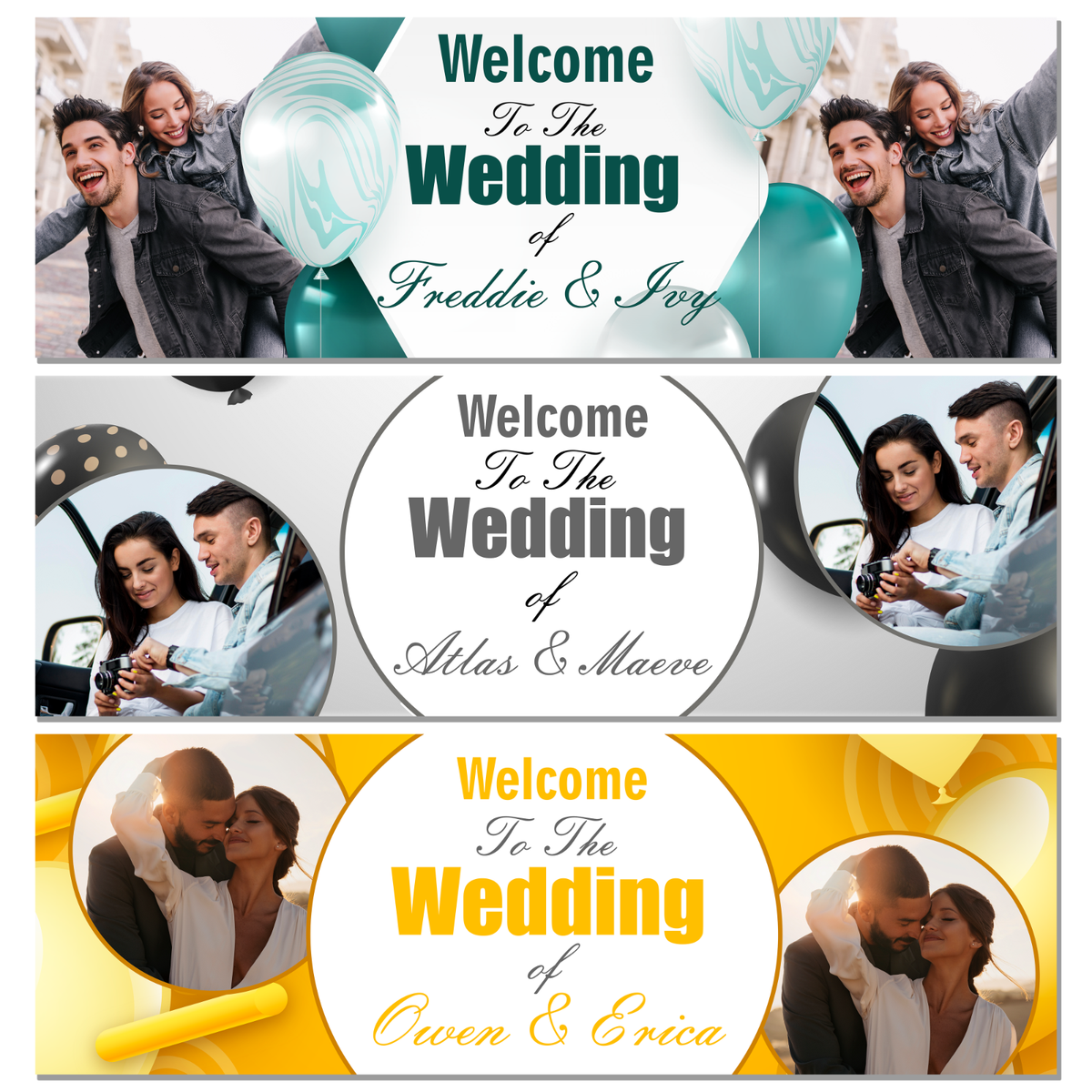 Wedding Event Banner