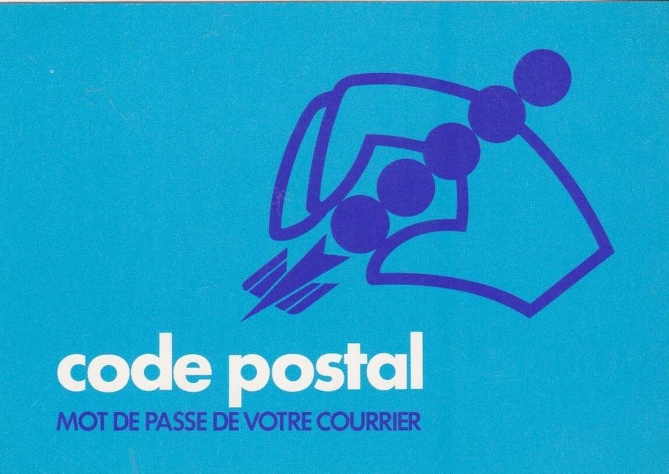 FRANCE - Carte code postal 17201 ROYAN CEDEX - Vignettes marrons | eBay