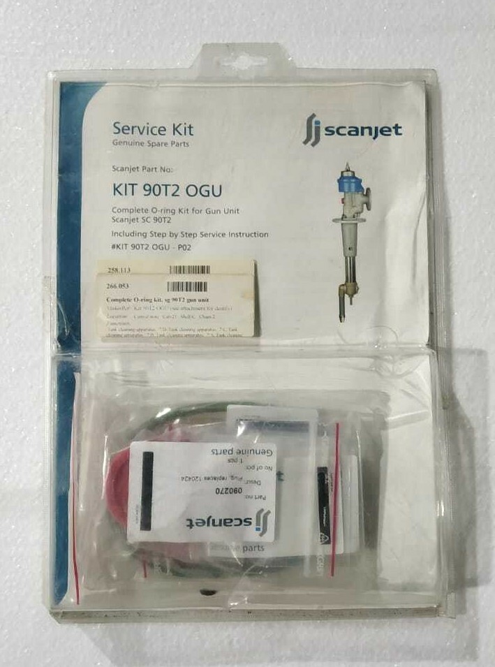 SCANJET SERVICE KIT GENUINE SPARE PARTS 90T2 OGU COMPLETE O-RING KIT ...