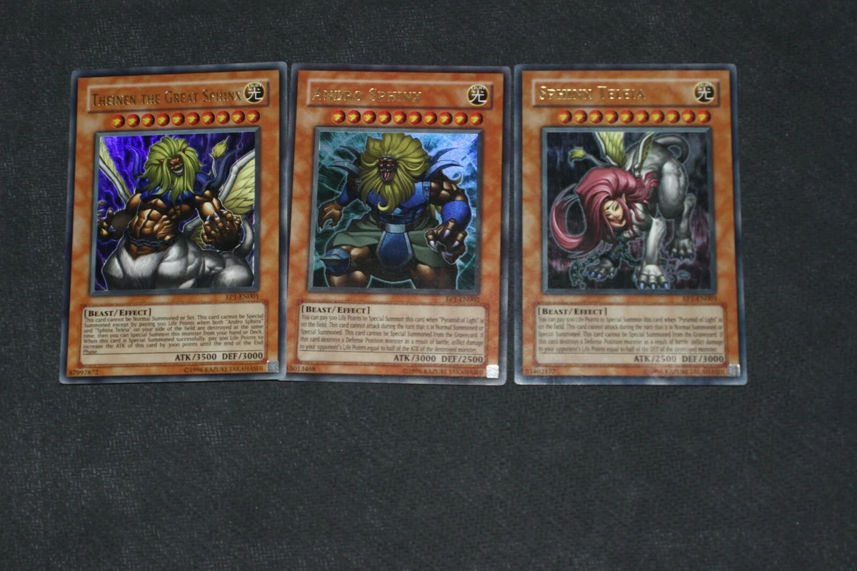 Sphinx Yugioh Cards