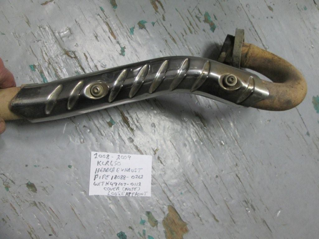 Kawasaki KLR650 header pipe , 18088-0262 | eBay