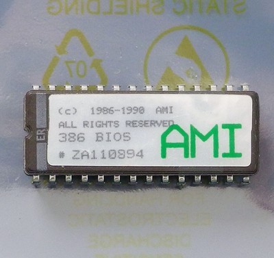 American Megatrends AMI 1986-1990 386 PC BIOS ROM 28 pin DIP chip | eBay.de