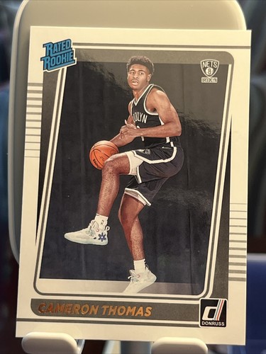 CAMERON THOMAS RC 2021-22 Panini Donruss Rated Rookie Base Card #203 ...