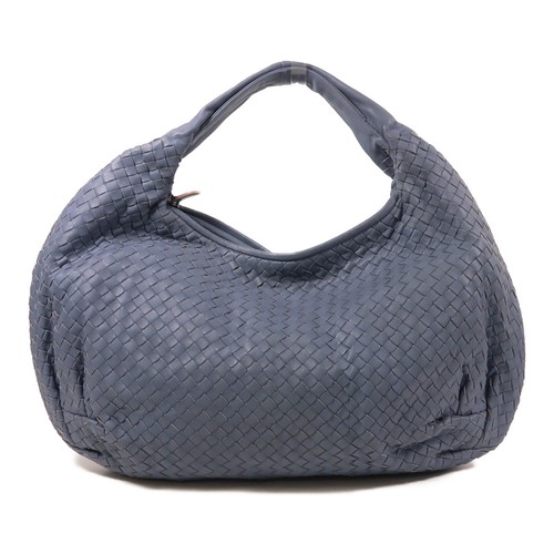 BOTTEGA VENETA BV Shoulder Bag Calfskin Leather Blue | eBay