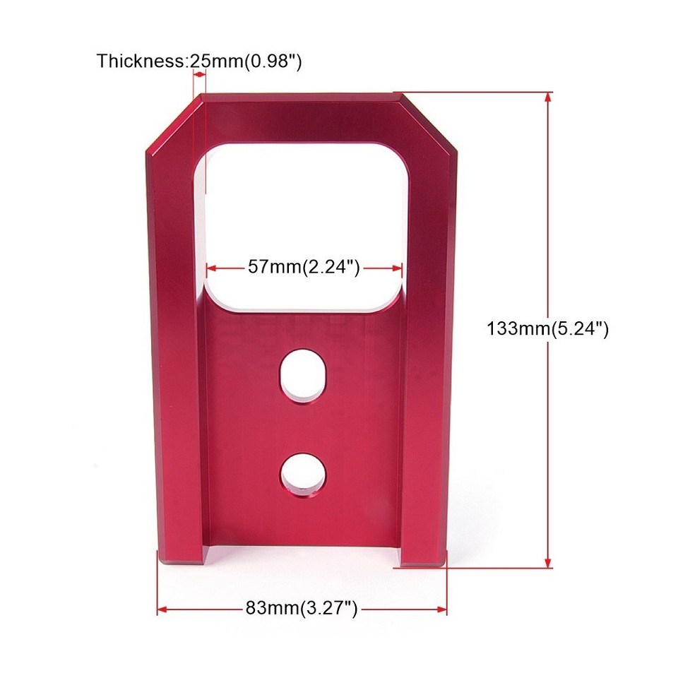 2 x Front Tow Hooks For Tacoma 2024-2026 4Runner 2025-2026 Red Left and ...