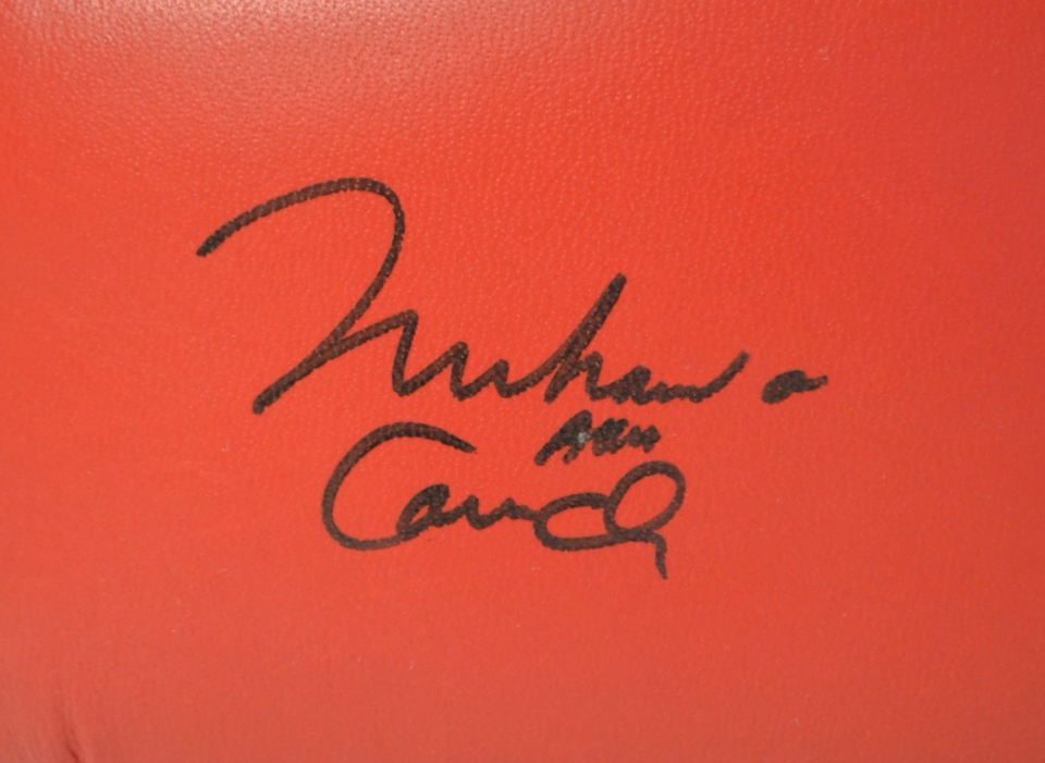Muhammad Ali AKA Cassius Clay Dual Autographed Boxing Glove w/LOA & COA ...