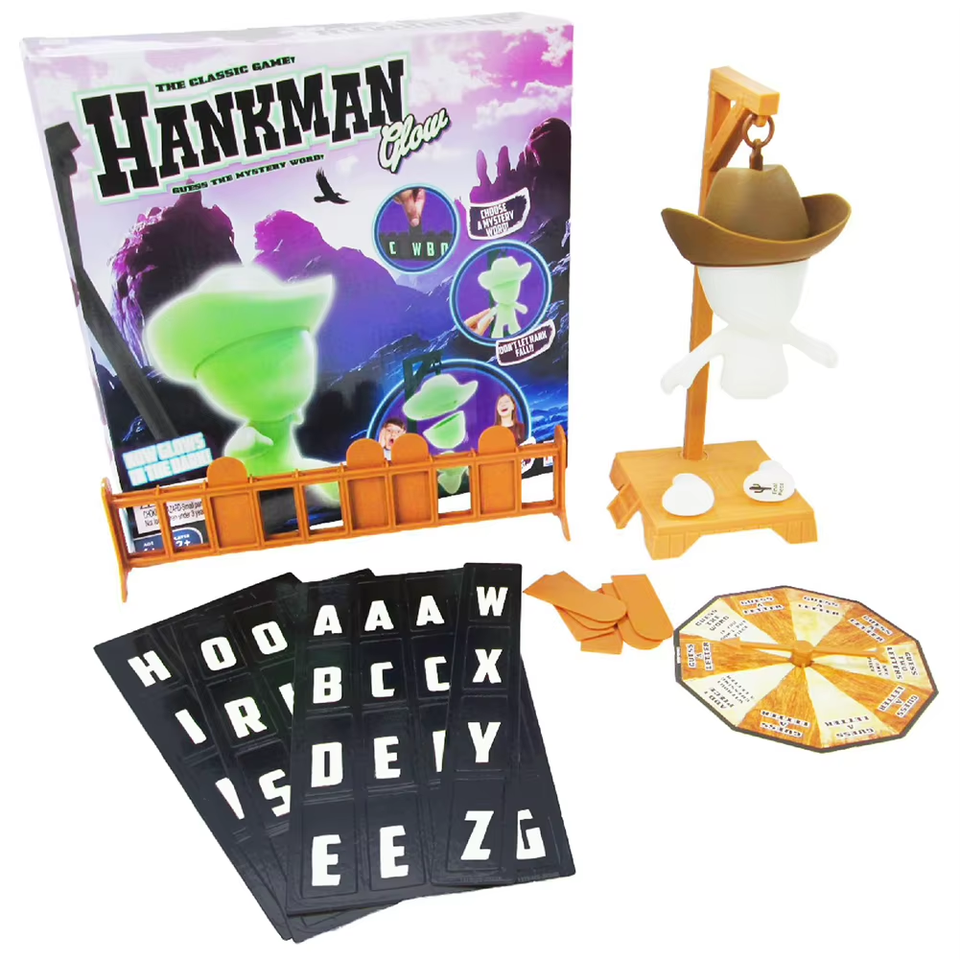 Magnetic Hangman Mystery Word Guessing Game Table Game for Kids ...