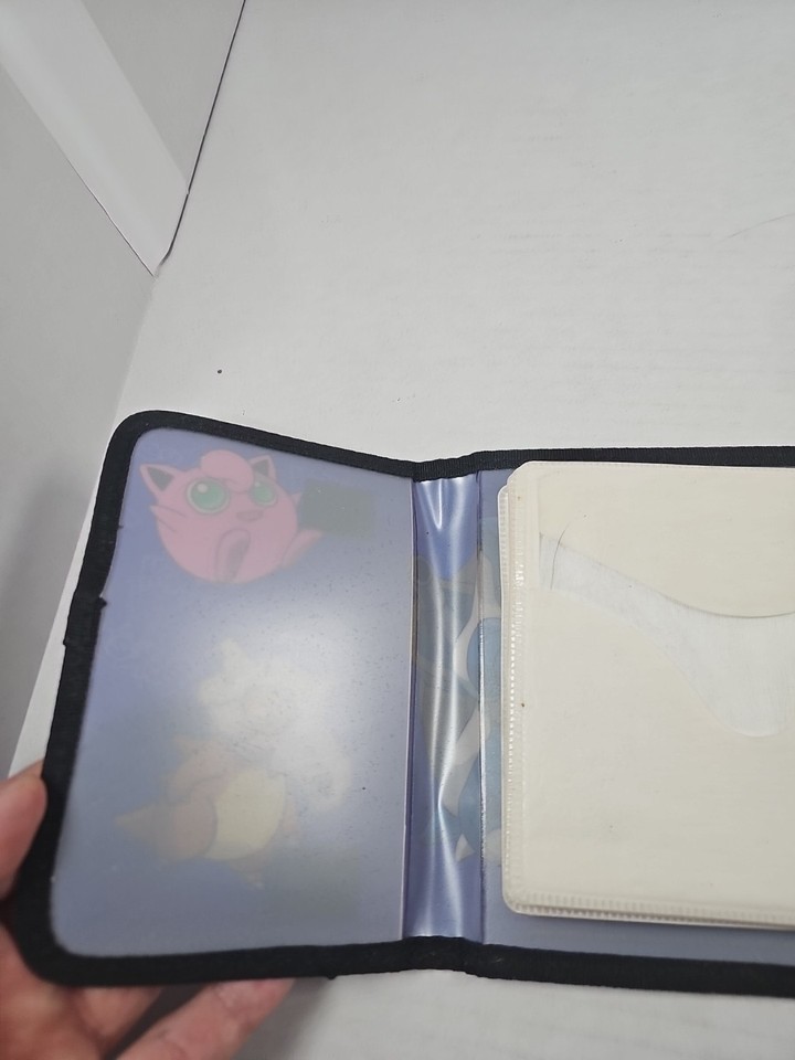Vintage 1999 Pokemon Nintendo CD Disc Case Zipper Folder Gotta Catch Em ...