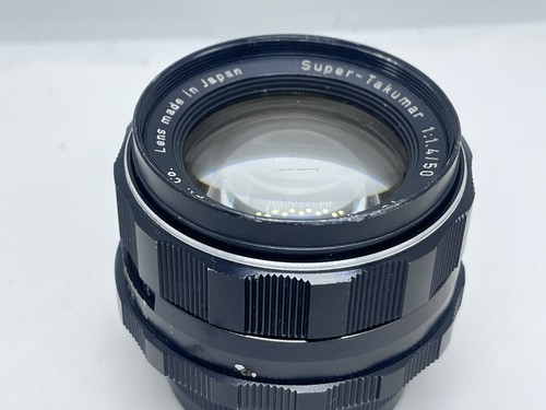 Asahi Super-Takumar 50mm f/1.4 Lens, 8-Element Version, M42 Screw Mount ...