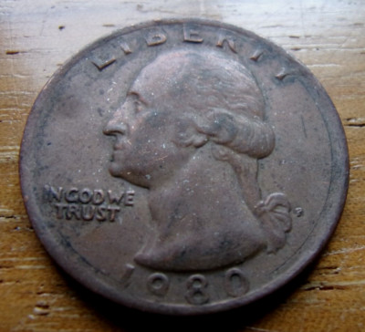 1980-P WASHINGTON QUARTER with Obverse Clad Missing ERROR NICE COND | eBay