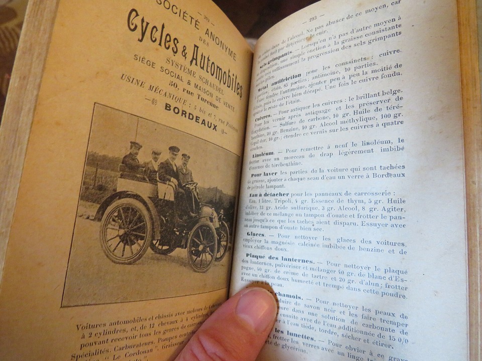 1st edition Michelin Guide 1900 (Guide Michelin 1900). ORIGINAL 125 ...