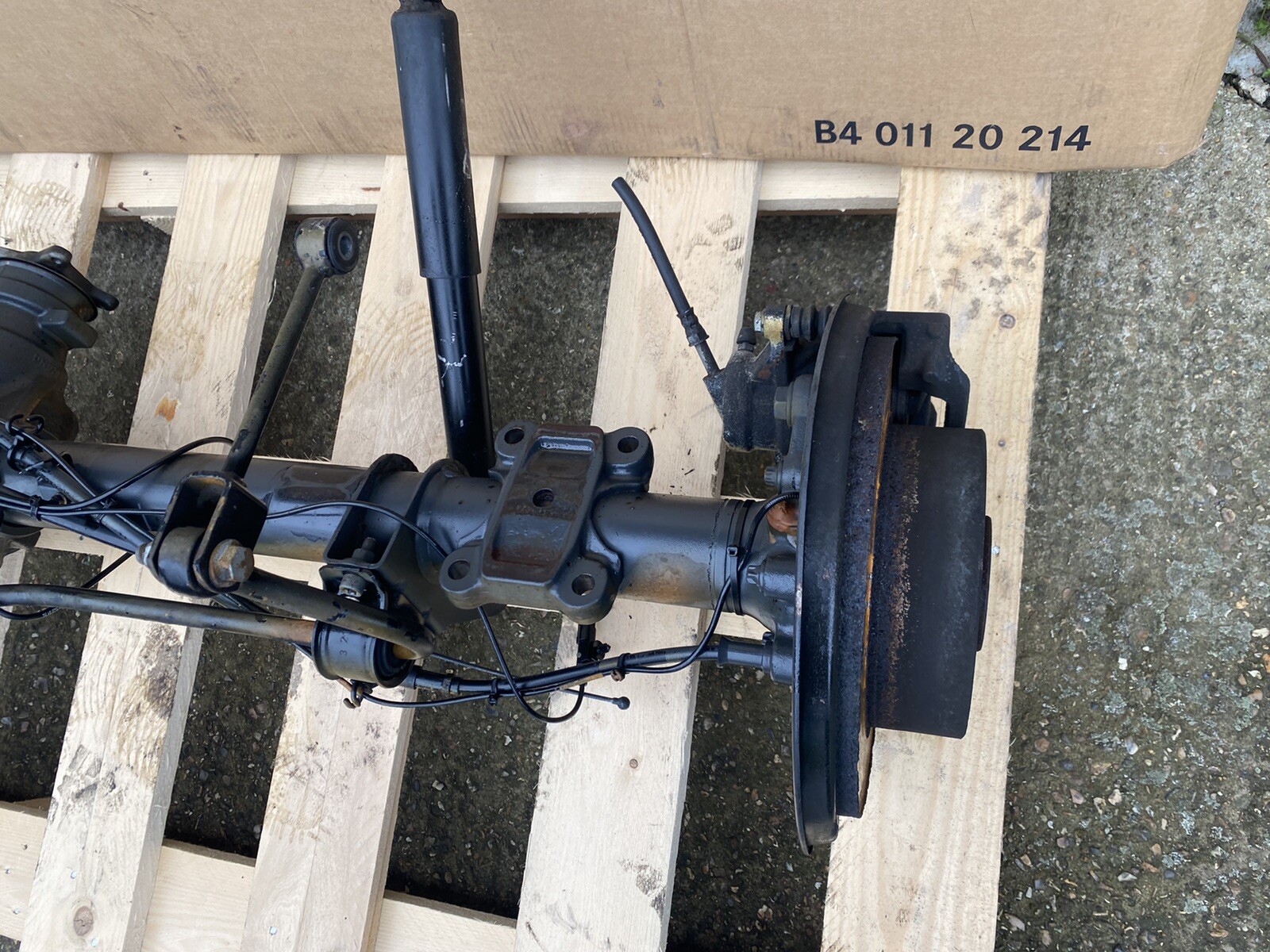 MERCEDES SPRINTER SINGLE WHEEL REAR AXLE - FITS 2014-18 - RATIO 51:13 ...