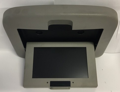07 Nissan Quest Roof Mounted Display Screen Entertainment Video Monitor ...