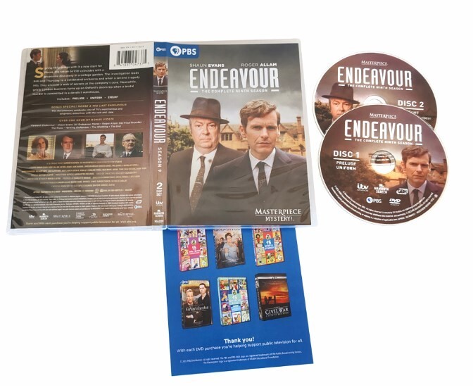 Endeavour The Complete Season 9 DVD Brand New (Masterpiece Mystery!) | eBay