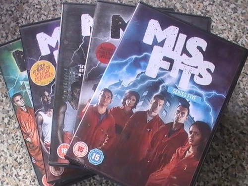 Misfits - Series 1-5 DVD SET | eBay UK