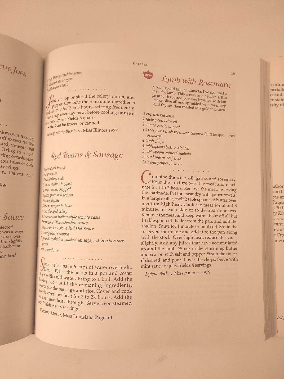 The Miss America Cookbook Favorite Recipes From All 50 States | eBay