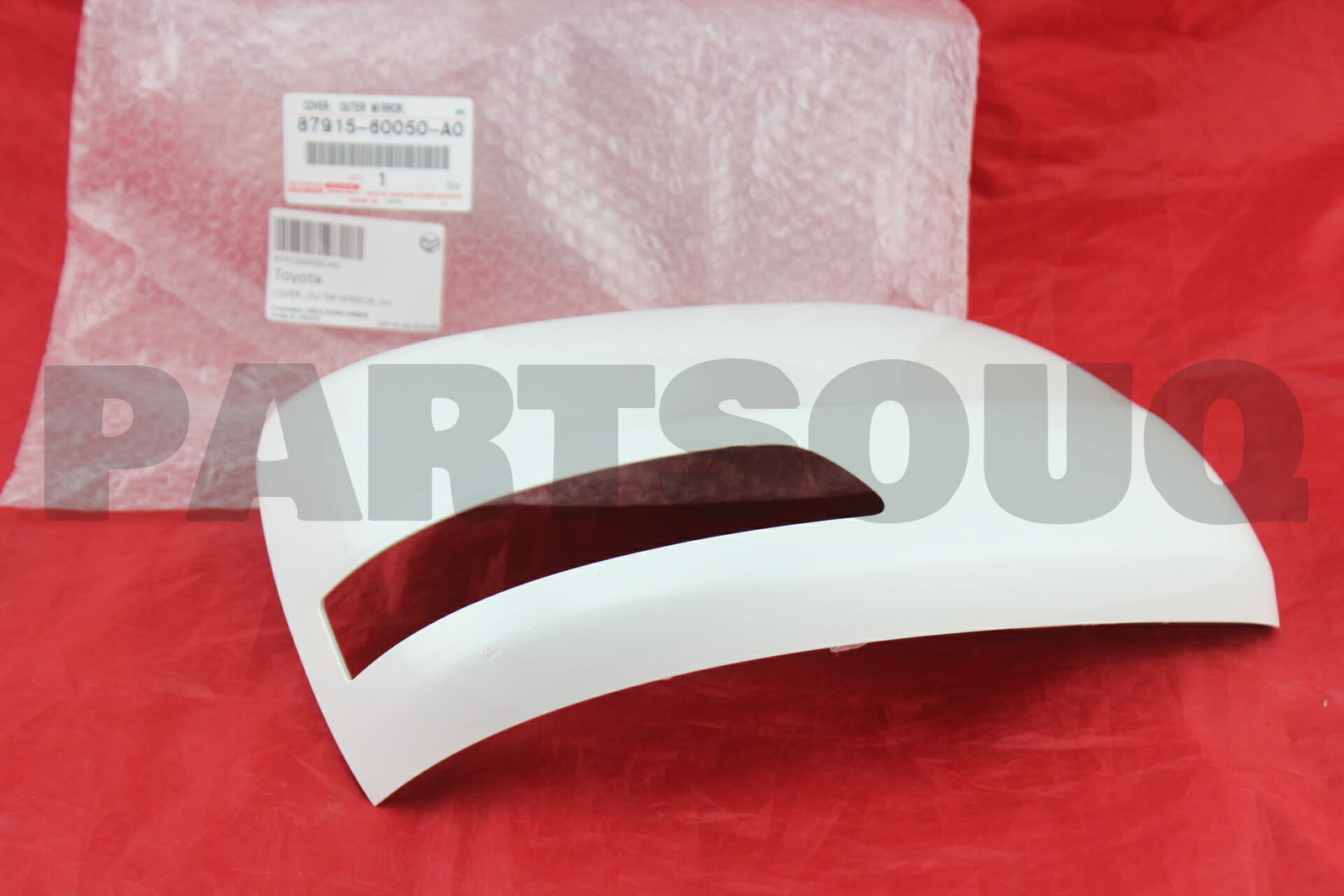8791560050A0 Genuine Toyota COVER, OUTER MIRROR, RH 87915-60050-A0 ...