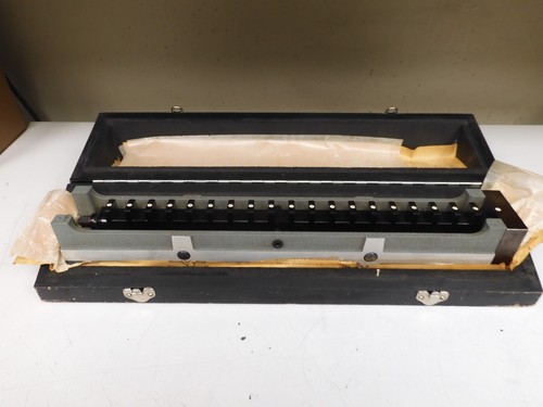 Starrett Webber - model 500mm - Metric Standard Reference Bar w/ case ...